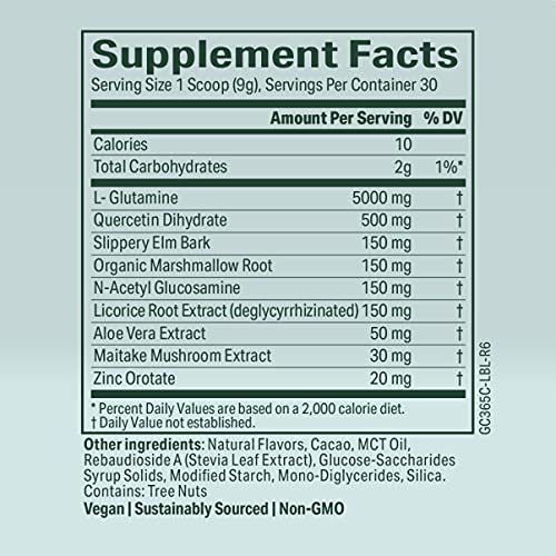United Naturals Official Nature MD Gut Connect 365 9.9oz Chocolate Coconut