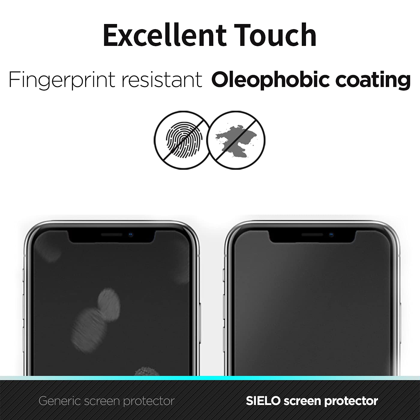 SIELO γ2PACK Matte Screen Protector for iPhone 13 Pro, Shatterproof Paperfeel Film, Anti Glare & Anti Fingerprint & Anti Bluelight, 9H Hardness, Case Friendly Bubble Free for iPhone 13 Pro 6.1-Inch