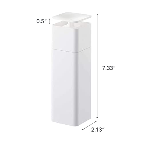 Yamazaki Home Tower One Handed Dispenser - Abs Plastic - 8.5 Fluid Oz., 250 Milliliters