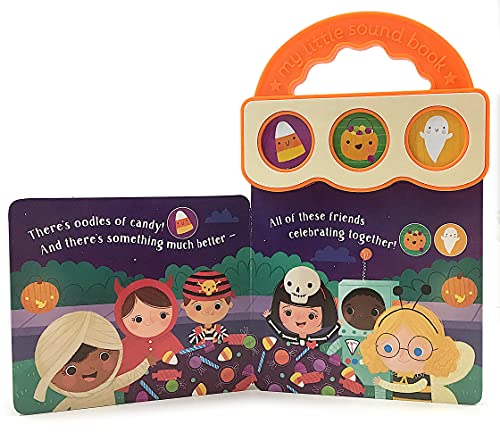 Trick Or Treat 3-Button Sound Halloween Board Book for Babies and Toddlers (Early Bird Sound Books)