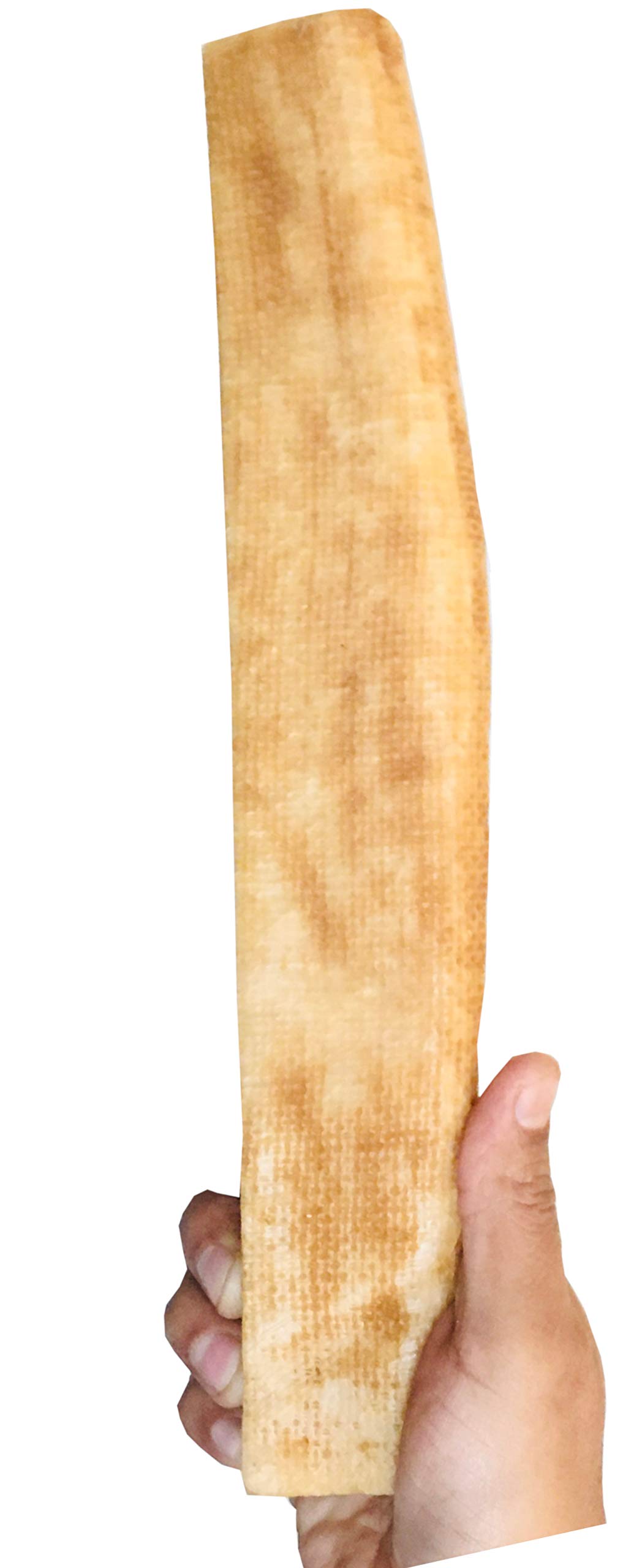 Snow Hill Himalayan Gold Yak Cheese Dog Chews XX-Monster 13-15 Oz (10"-12" Long) Grade A Quality, Natural Healthy Organic Yak Cheese Bone Dog Treats Indoors Outdoors - Made in Nepal