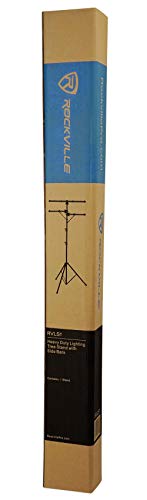 Rockville 10' Ft Tripod Lighting Tree Stand w/Side Bars-110lb Capacity (RVLS1)