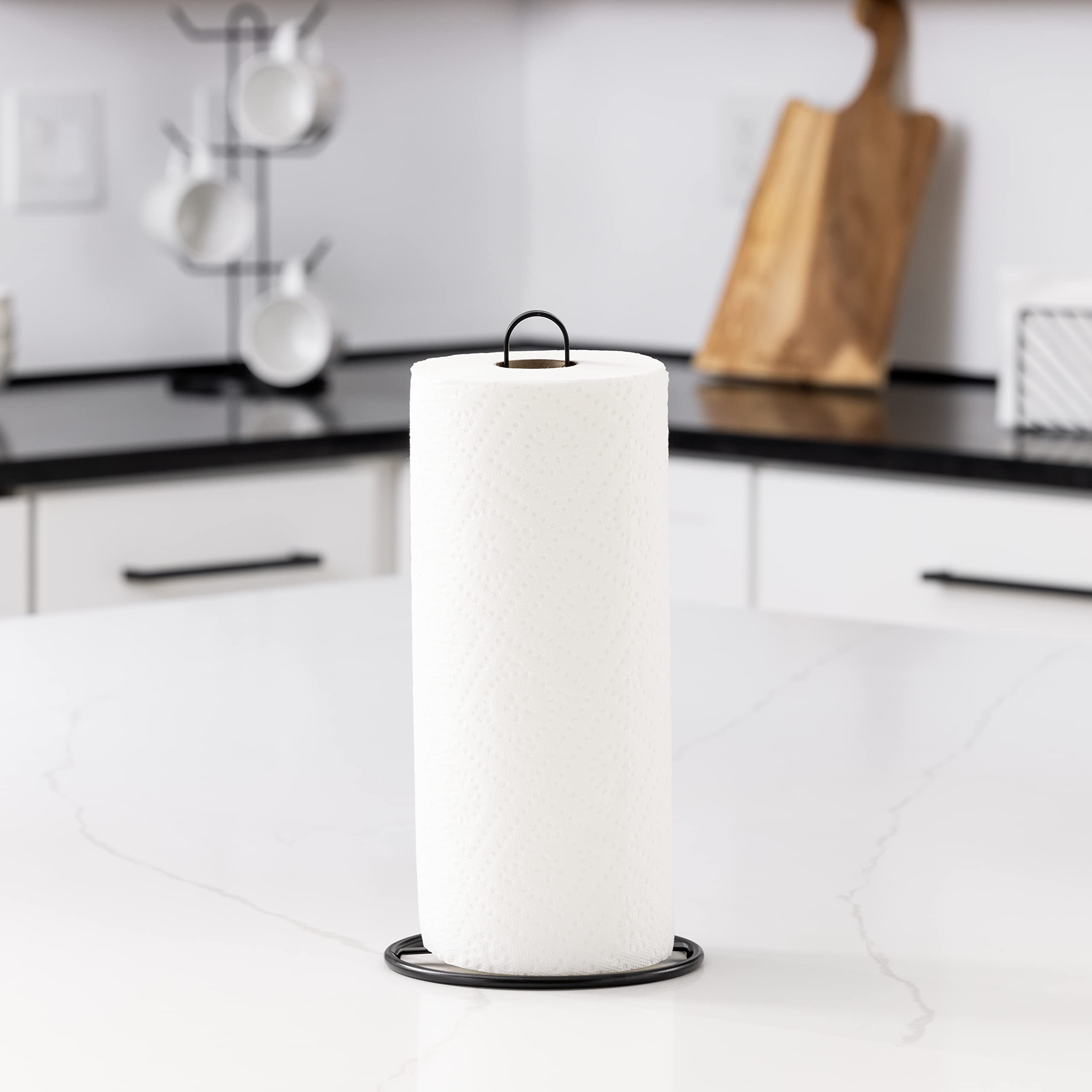 Spectrum Diversified Paper Towel Holder Finley, Matte Black