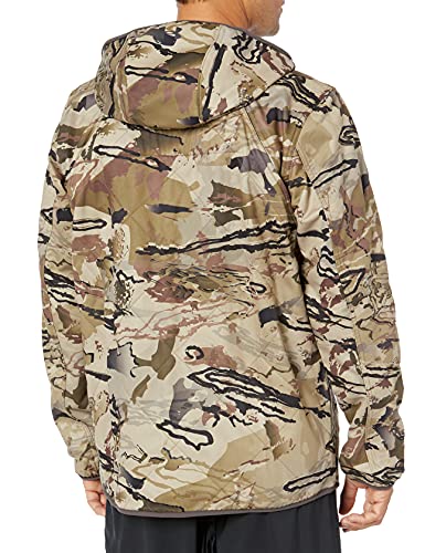 Under Armour mens Brow Tine ColdGear Infrared Jacket, Ua Barren Camo (999)/Black, Large
