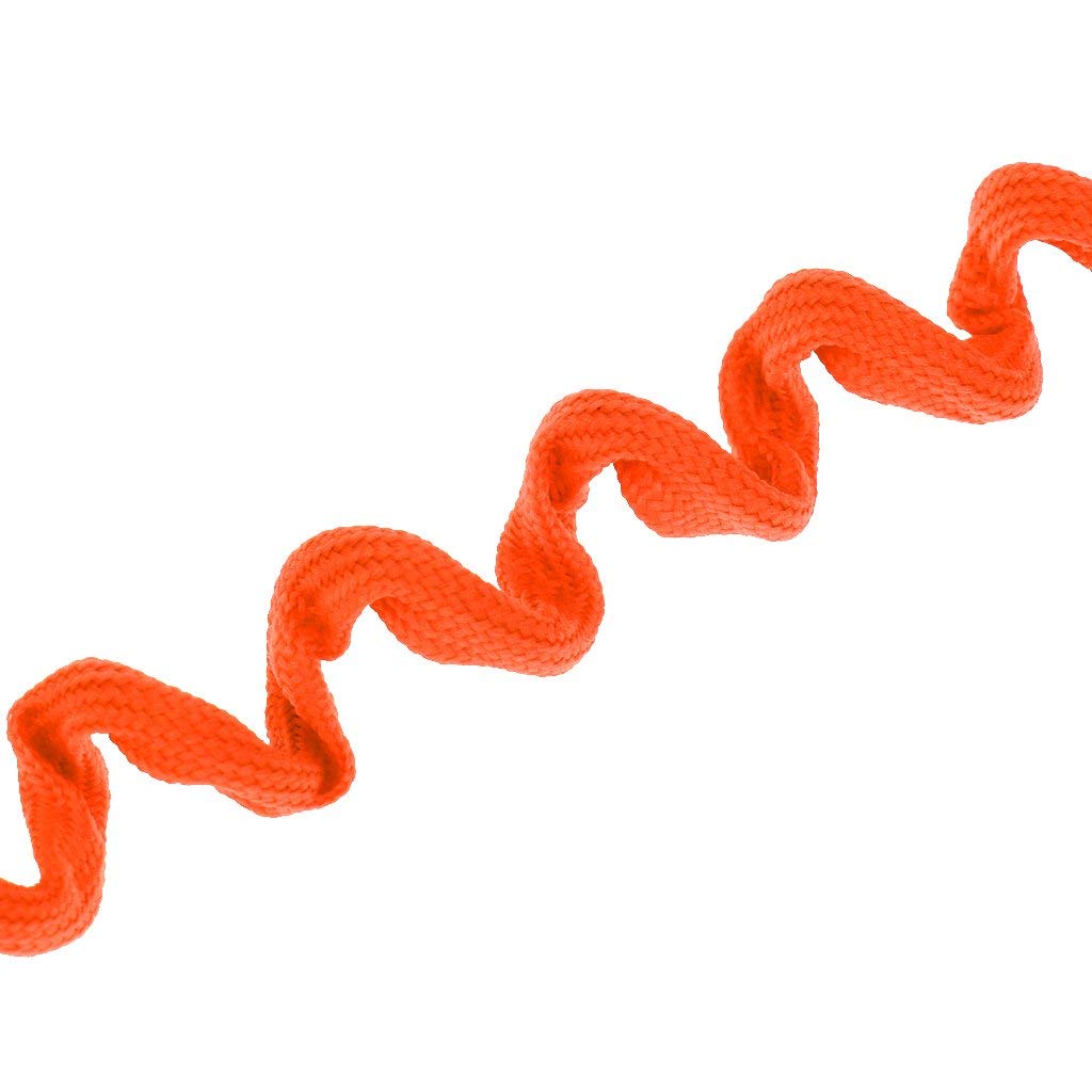 YiMusic 2 Pieces Safety Elastic Kayak Paddle Leash Suit for Kayak Boat Fishing Rod Pole Coiled Lanyard Cord Tie Rope Fixed Ship Items (Orange)