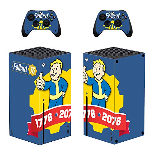 Shooter Game Xbox Series X Skin Set Full Faceplates Skin Console & Controller Decal Stickers by FELIPE SEIJI KUBA