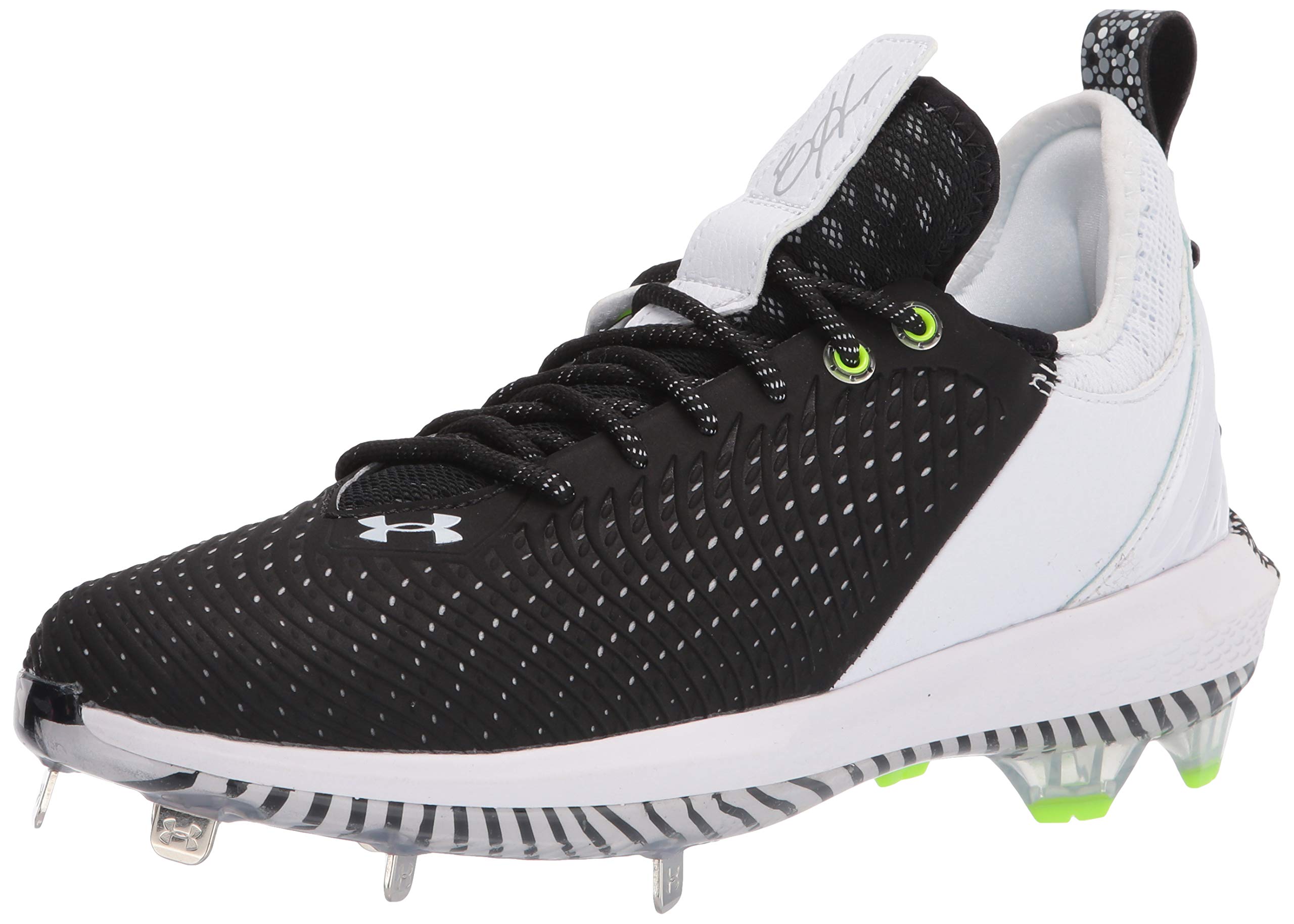 Under Armour Men's Harper 5 Low ST, Black, 15 M US