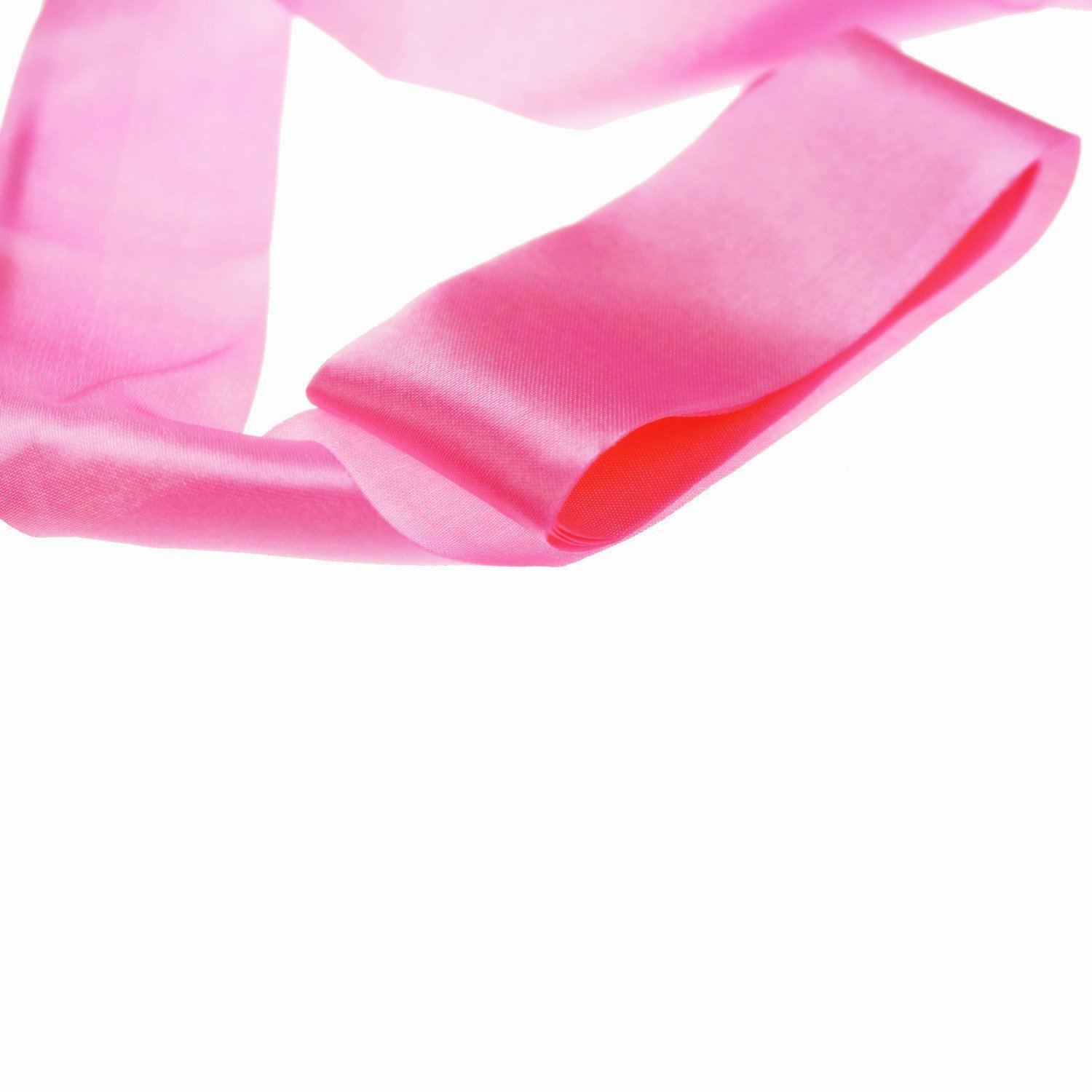 Shxstore Rhythmic Gymnastics Ribbon, Praise Dancing Streamers for Kids, Red, 1 Set
