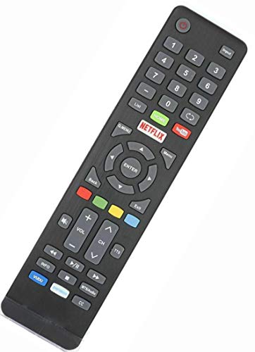 Universal Remote Control for Element TV Remote with YouTube VUDU Netflix Pandara Keys