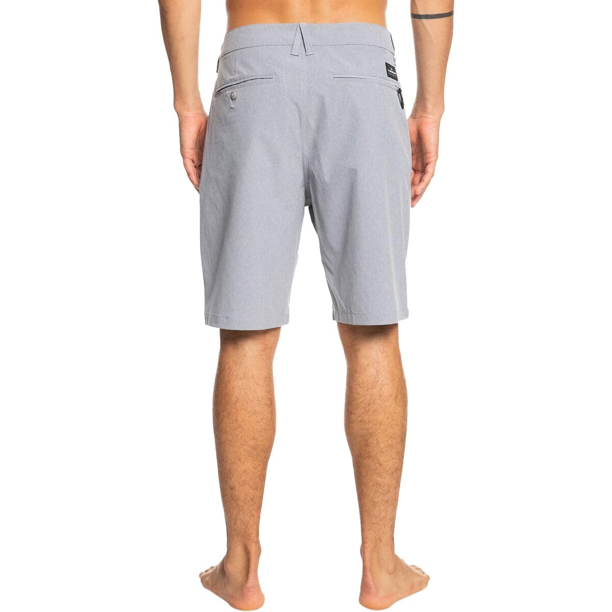 Quiksilver Mens Union Heather Amphibian 20 Hybrid Shorts - Sleet | 36
