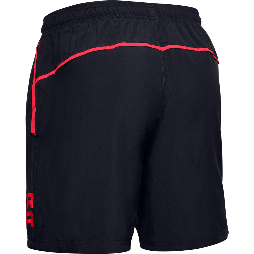 Under Armour Speed Stride 7'' Graphic Running Short, Black (001)/Reflective, Medium