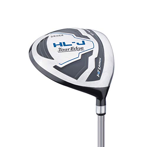Tour Edge HL-J Junior Complete Golf Set with Bag (Right Hand, Graphite, 1 Putter, 3 Irons, 1 Hybrid, 1 Fairway, 1 Driver 11-14 YRS) Royal Blue