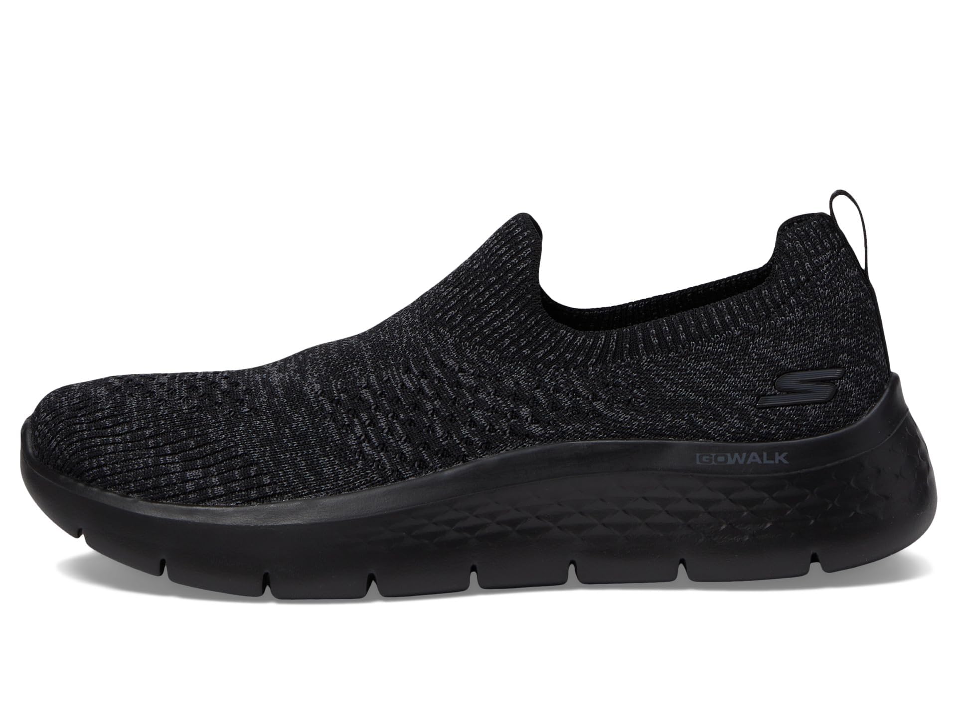 Skechers Women's Go Flex-Sky Breeze Casual Slip On Walking Sneaker, Black, 7.5