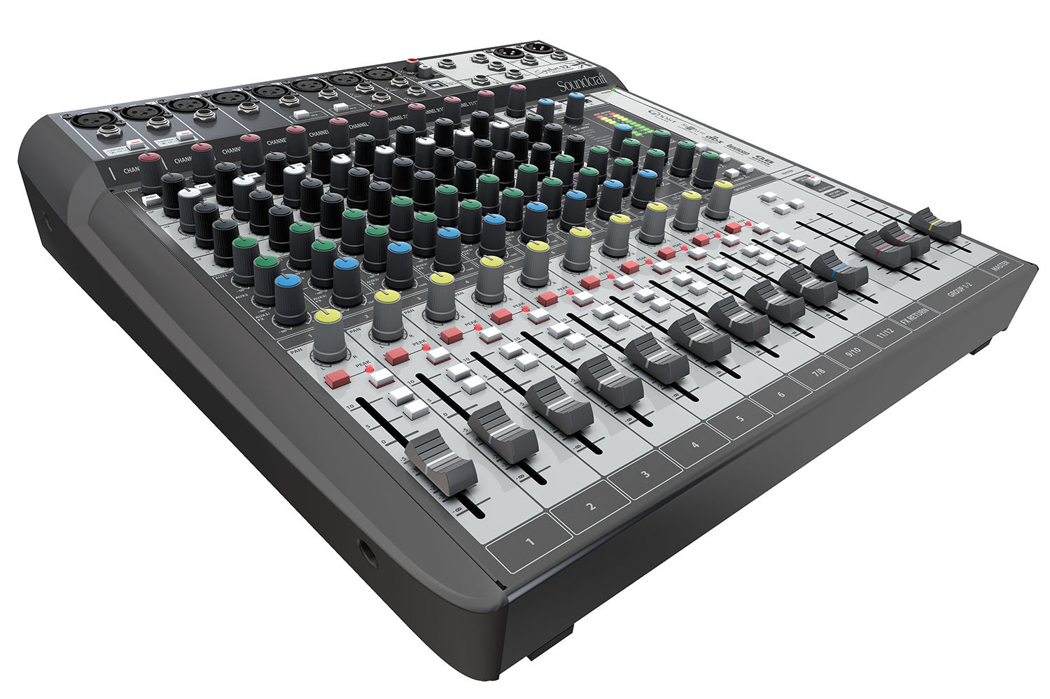 Soundcraft Signature 12MTK Analog 12-Channel Multi-track Mixer with Onboard Lexicon Effects