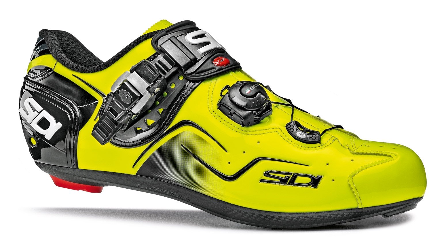 Sidi KAOS Road Cycling Shoes - Yellow Fluo (45 M EU)