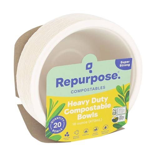 Repurpose, Eco-Bigger Bowls 16 Ounce, 20 Count