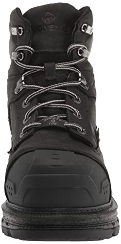 Wolverine Men's Hellcat UltraSpring Heavy Duty 6" CarbonMax Boot, Black, 9.5