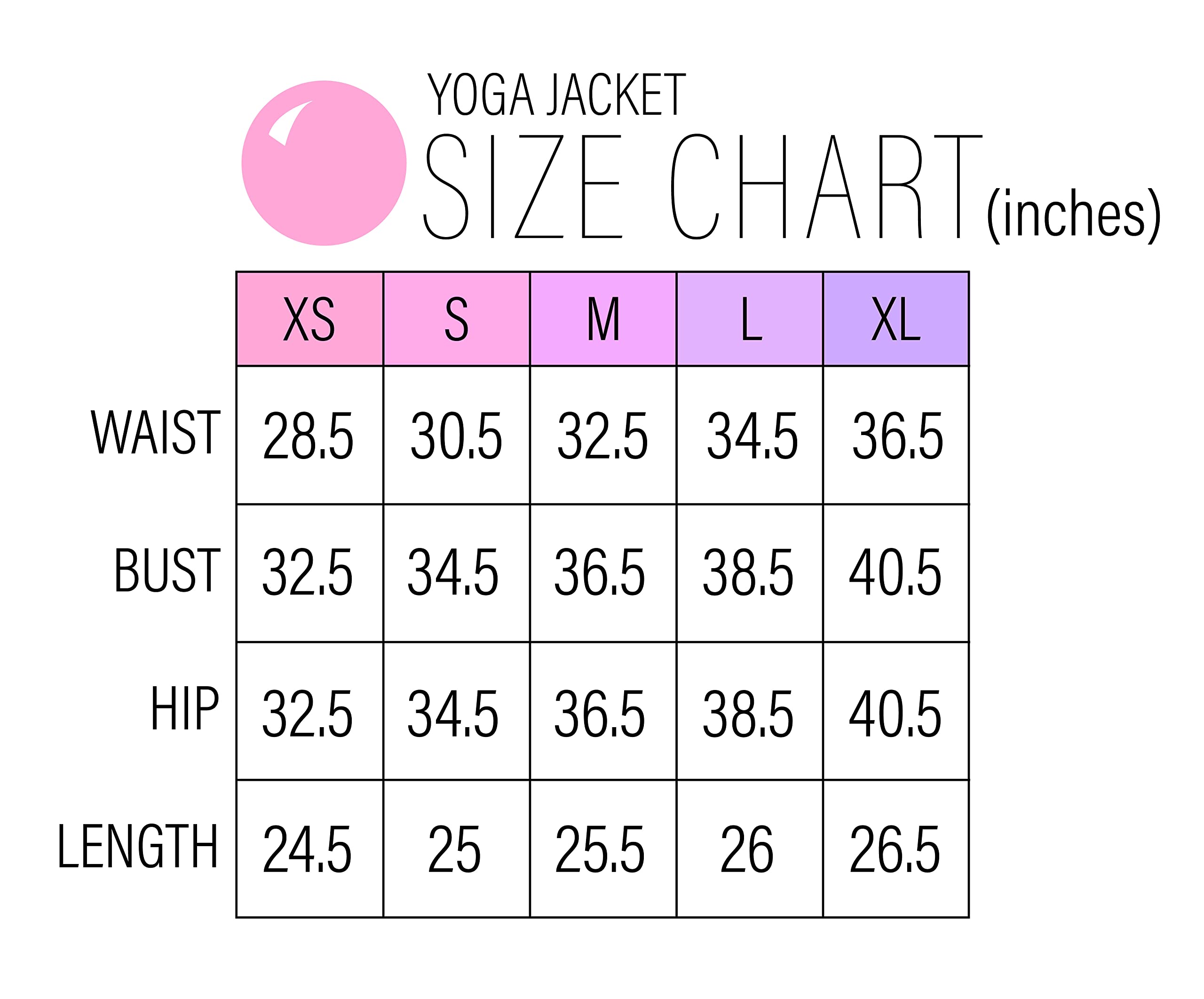 Yogalicious Womens Ultra Soft Lightweight Full Zip Yoga Jacket with Zipper Pockets - Black - Large