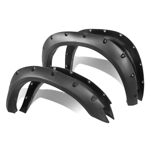 TSHTLAO 4pcs Wheel Fender Flares Front Rear Left Driver Right Passenger Abs Thermo Plastic Pocket Riveted Style 58995PM
