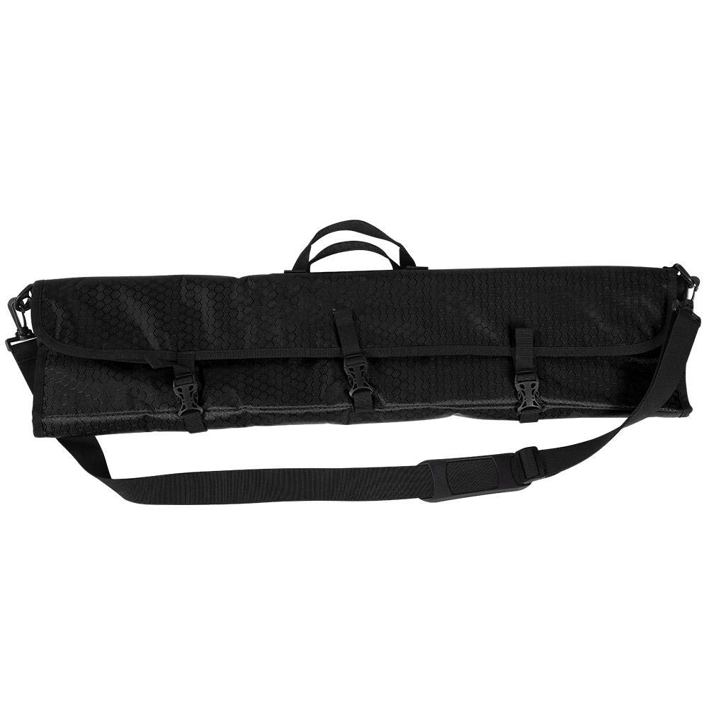 Tihebeyan Recurve Bow Case, Portable Lightweight Arrow Quiver Holder Shoulder Handle Carrying Bag Pouch Bow Target,Universal Take Down Bow Case (Black)