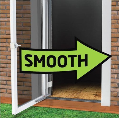 Touch 'n Hold Smooth Door Closer - Single Kit (Bronze) - Standard-Duty Door Closer with Touch-Button Hold Open Feature & Smooth Closing Motion β for (Medium & Lightweight) Storm, Screen Doors.