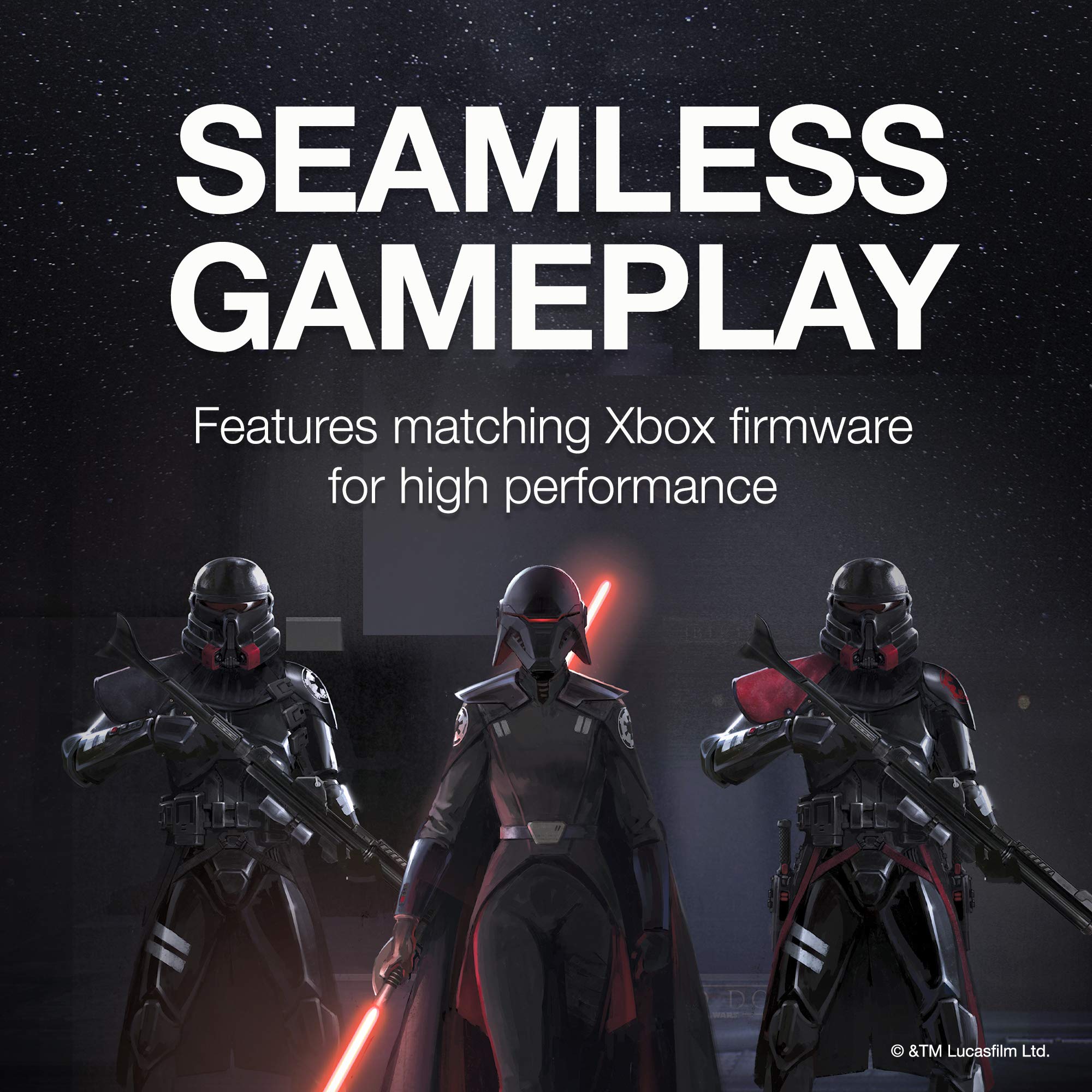 Seagate Game Drive For Xbox 2TB External Hard Drive Portable HDD β USB 3.0 Star Wars Jedi: Fallen Order Special Edition, Designed For Xbox One, 1 Year Rescue Service (Stea2000426)
