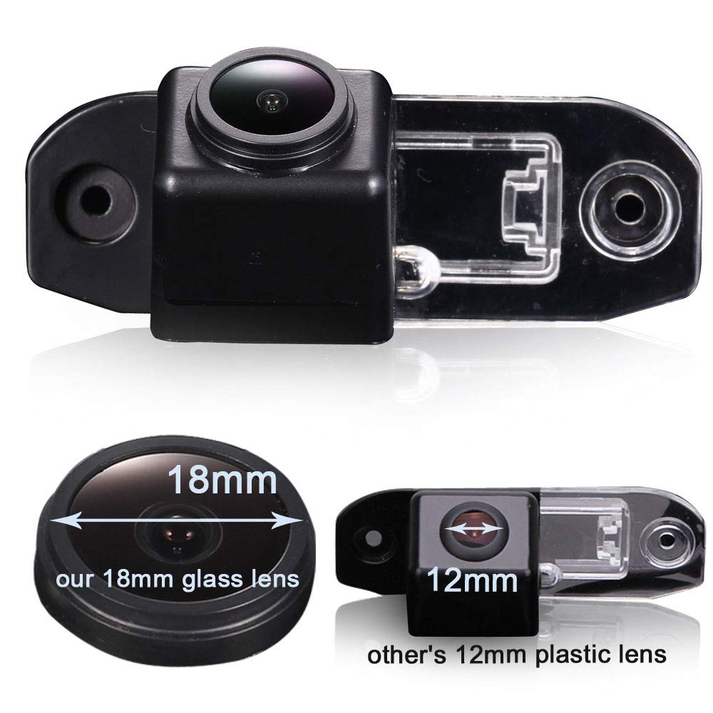 Super HD Vehicle Camera 1280x720 Pixels 1000 TV Lines car Back up Camera Reverse Parking Rear View for Volvo S60 S80 V70 S40 S40L V40 V50 S60L V60 XC60 C70 XC70 S80L XC90