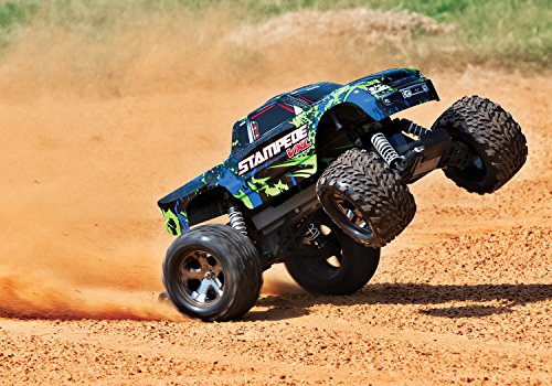Traxxas 36076-4 Stampede VXL 2WD Brushless Monster Truck, Green