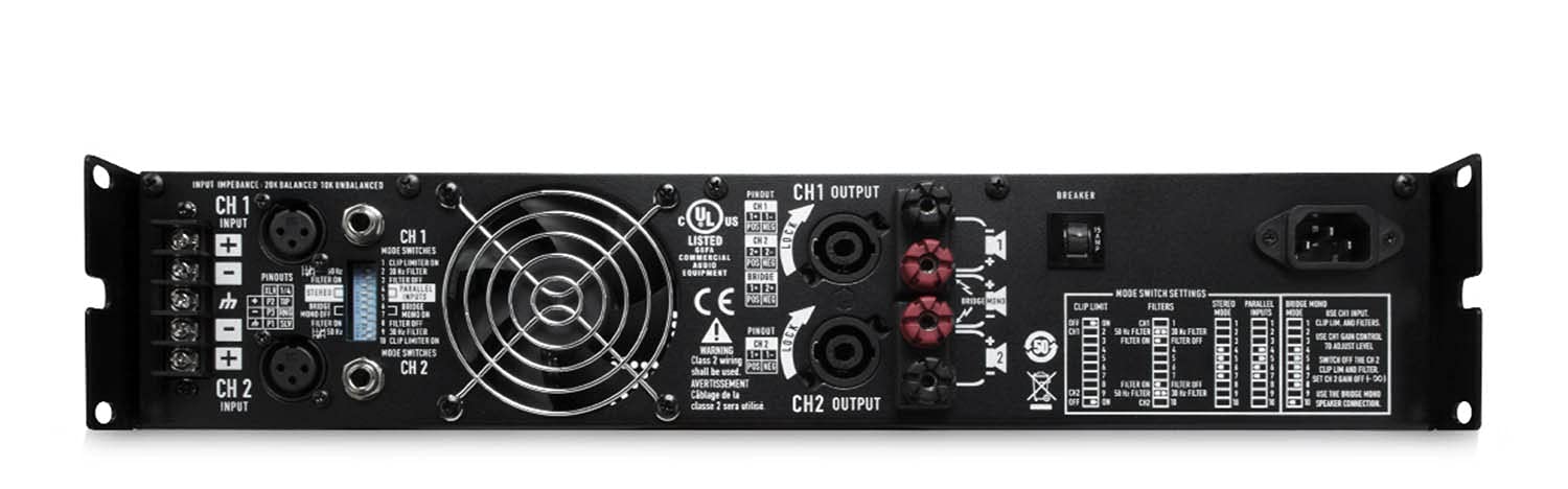 QSC RMX2450a 800 Watt 2 Channel Power Amplifier