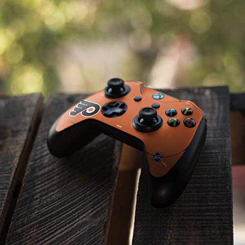 Skinit Decal Gaming Skin Compatible with Xbox One Elite Controller - Officially Licensed NHL Philadelphia Flyers Logo Design
