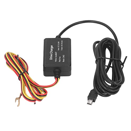 Weojeviy Dash Cam Power Cord Dash Cam Kit, USB Cable 3.2M, for Dash Camera Dash Cam Power Adapter for Dash Cam, Mirror Cam, GPS Navigator And Radar Detector Etc(MINI)