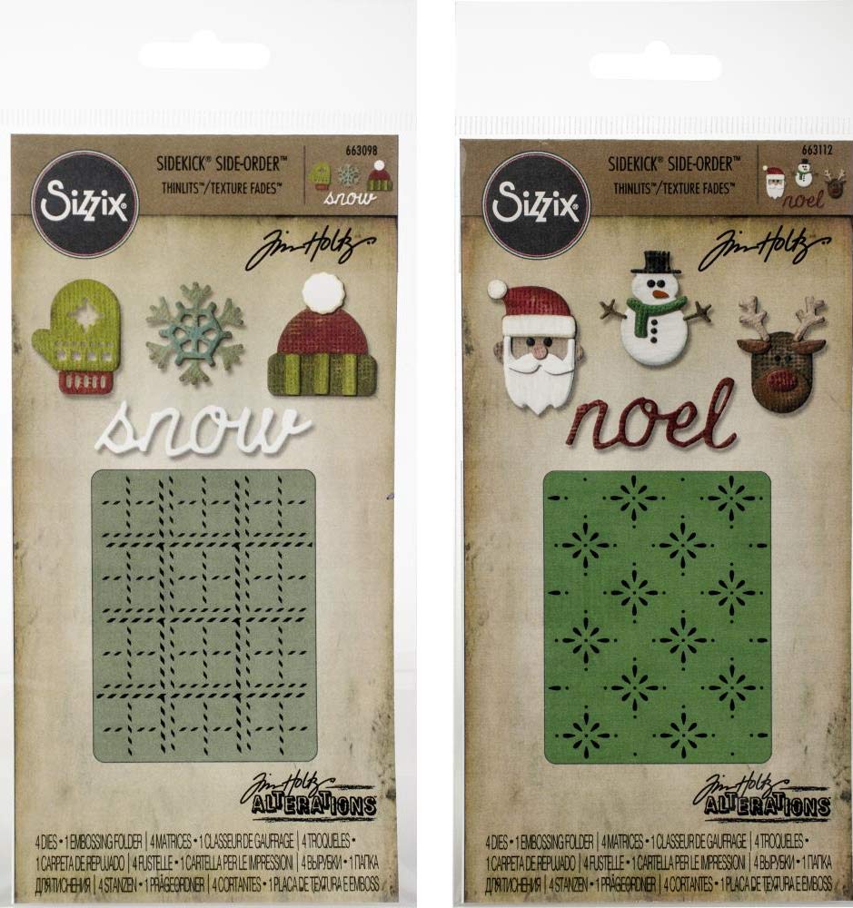 Tim Holtz Alterations - Sidekick Side Orders - Winter and Christmas Sets