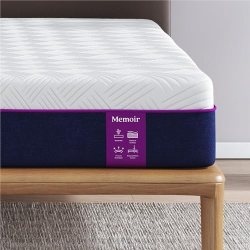 Signature Sleep Memoir 10 Inch Memory Foam Box, Medium, Certipur-US and OEKO-TEX Mattress, Full, White