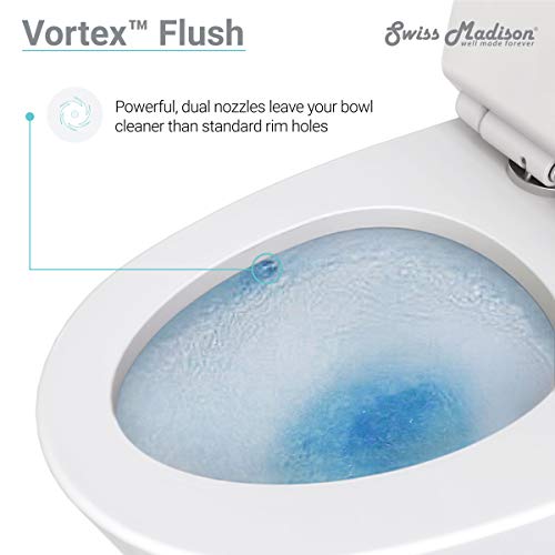 Swiss Madison SM-1T112 Ivy One Piece Toilet Dual Flush