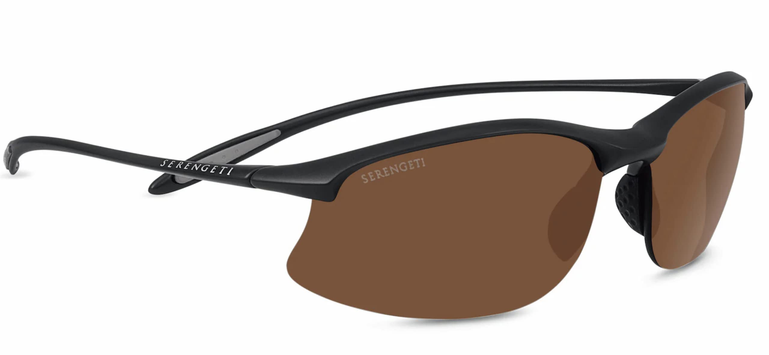 Serengeti Maestrale Sunglasses - Satin Black / Polar PhD Drivers