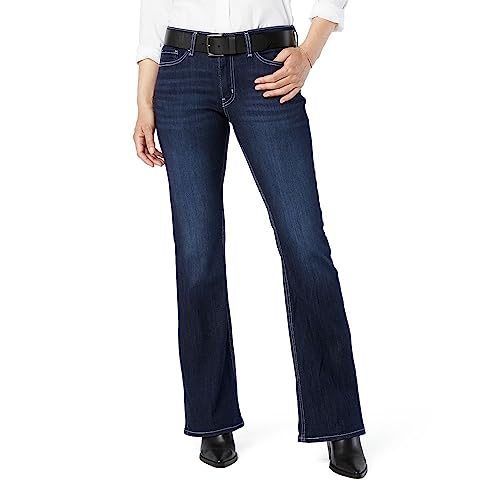 Signature by Levi Strauss & Co. Gold Women's True Boot Jean (Standard and Plus), Tinty Night, 16