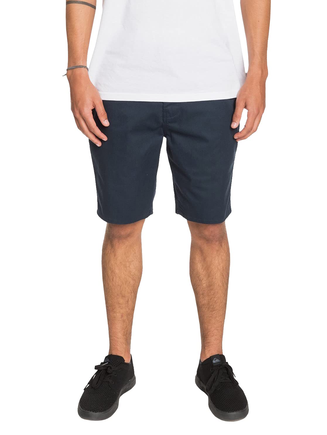 Quiksilver mens New Everyday Union Stretch Walk Casual Shorts, Dark Grey Heather, 36 US