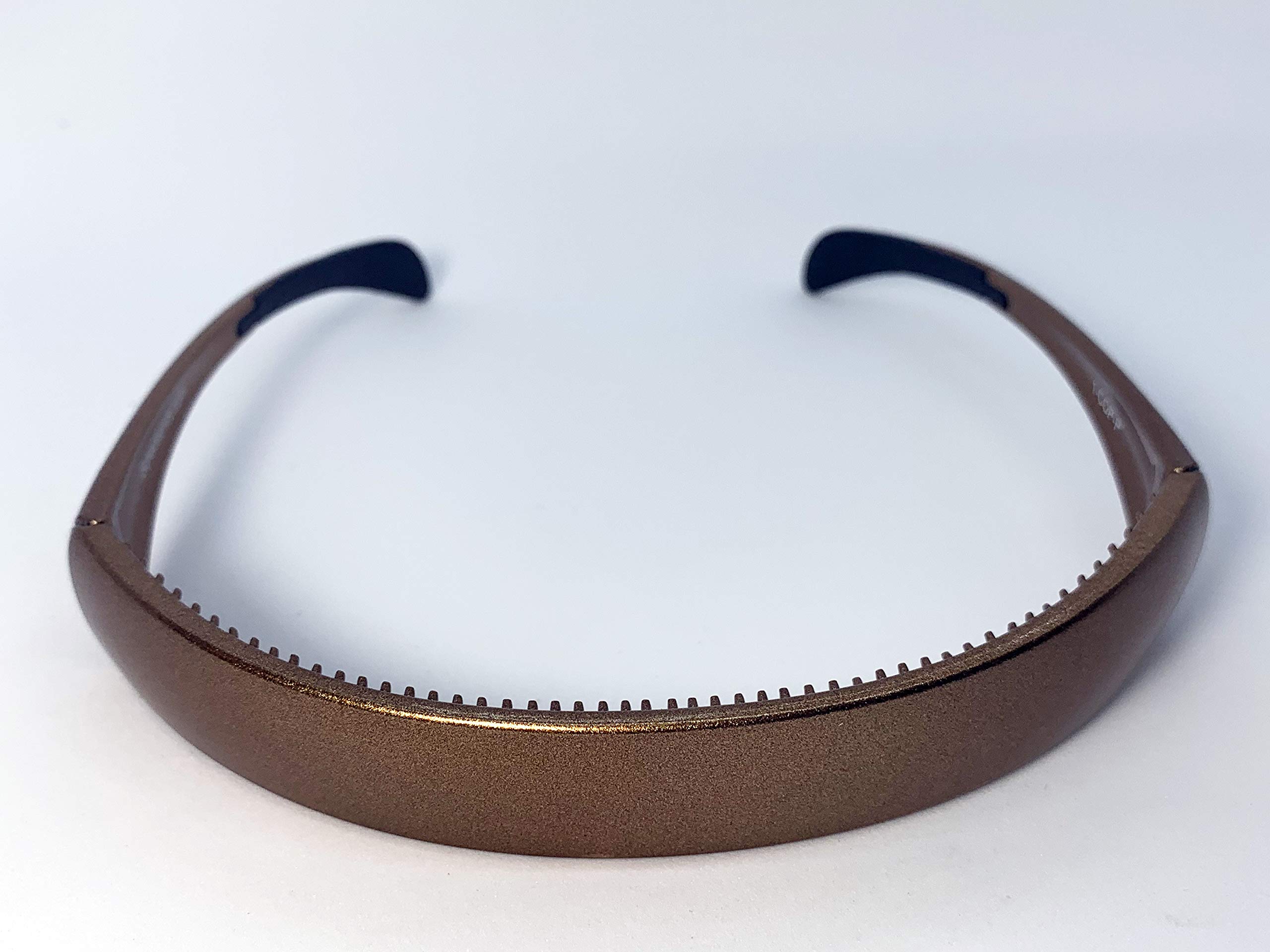 SqHair Hinged Headband fits like sunglasses providing lift and style without giving you a headache Band (Copper)