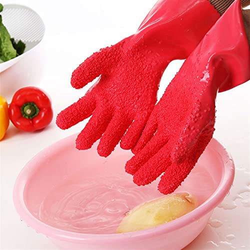 VEMMIO Cleaning Glove Peeling Kitchen Vegetables Peeling Gloves Rubbing Potato Skin Scaling Gloves Household Gloves