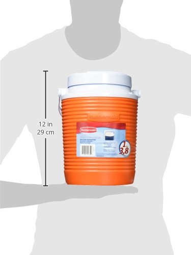 Rubbermaid Victory Jug, 1 Gallon, Orange
