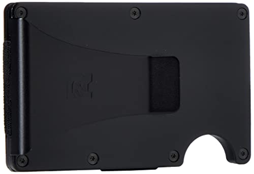 The Ridge Titanium Money Clip, Wallet Thinner Than Smartphones, Black