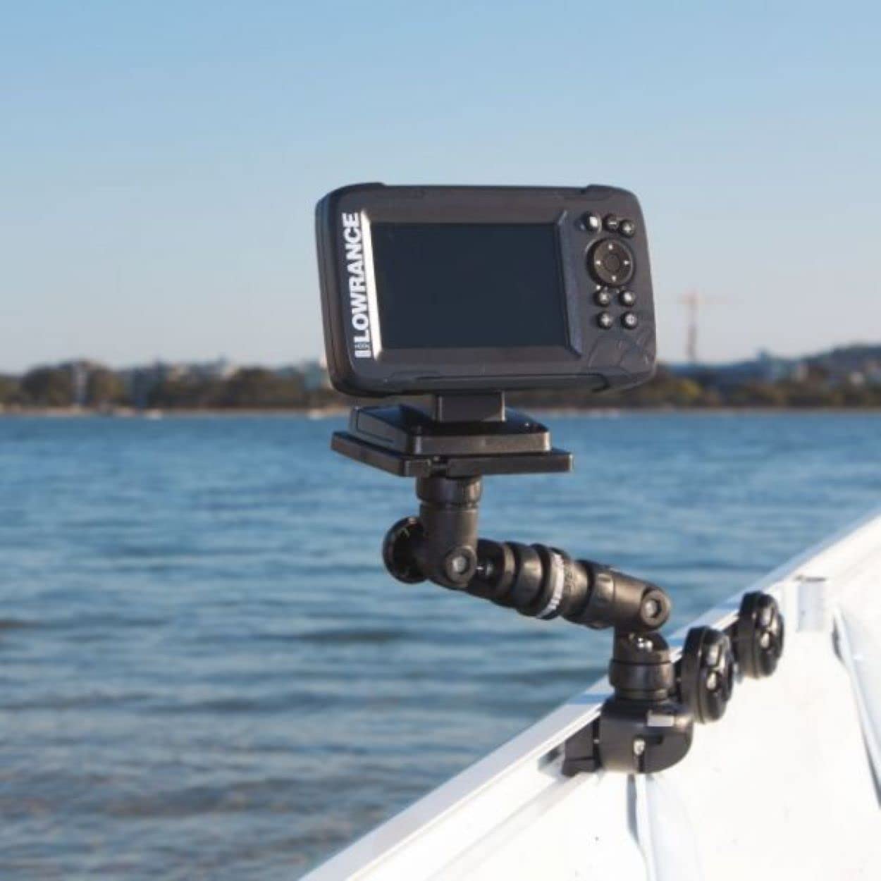 RAILBLAZA Adjustable Extender with StarPort Mount for Kayaks, Use for Rod Holders, Camera Mounts, FishFinders and More
