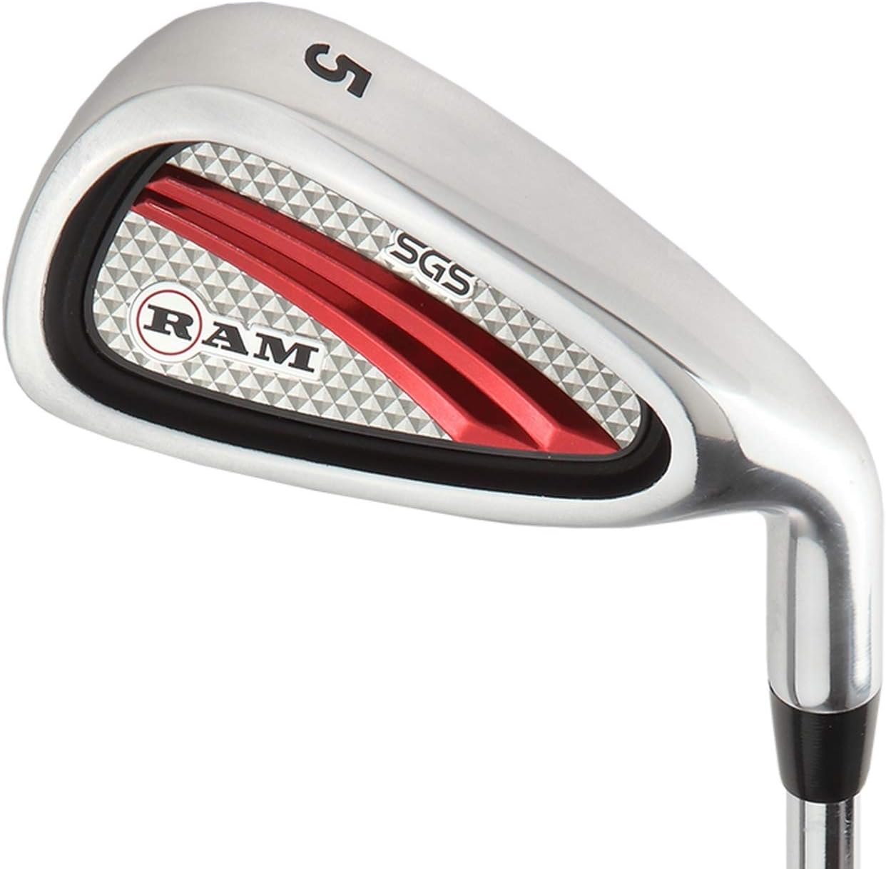 Ram Golf SGS Mens Golf Clubs Starter Set with Stand Bag - Steel Shafts