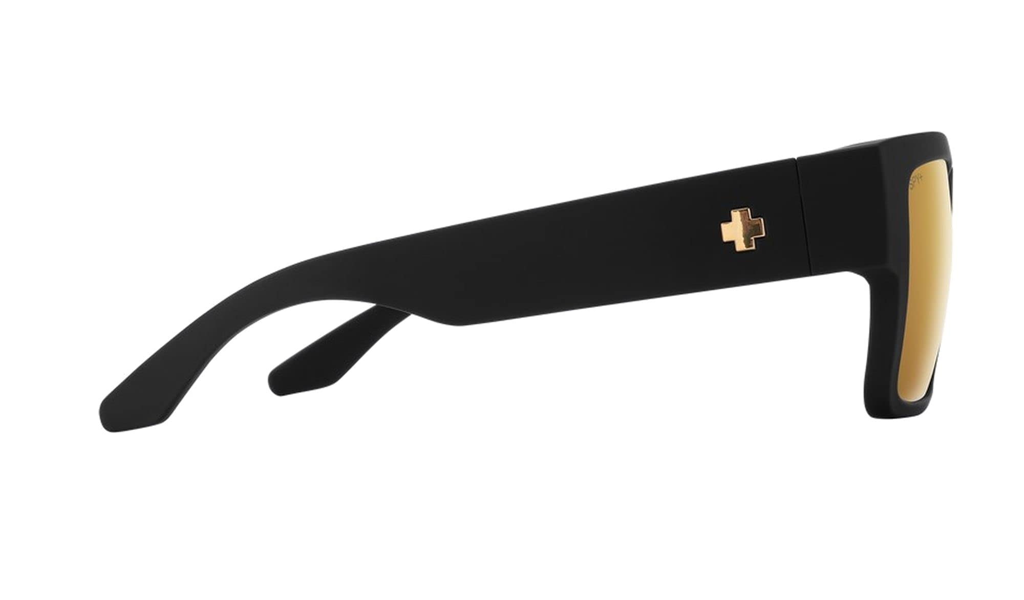 Spy Optic Cyrus Sunglasses - Soft Matte Black Bronze Happy