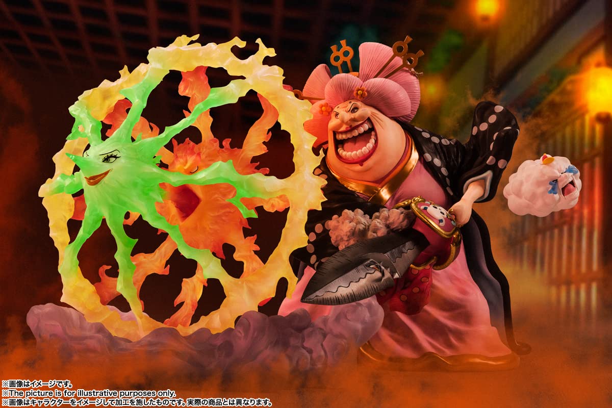 TAMASHII NATIONS - One Piece - GOL.D.Roger-Kamusari, Bandai Spirits FiguartsZERO Collectible Statue