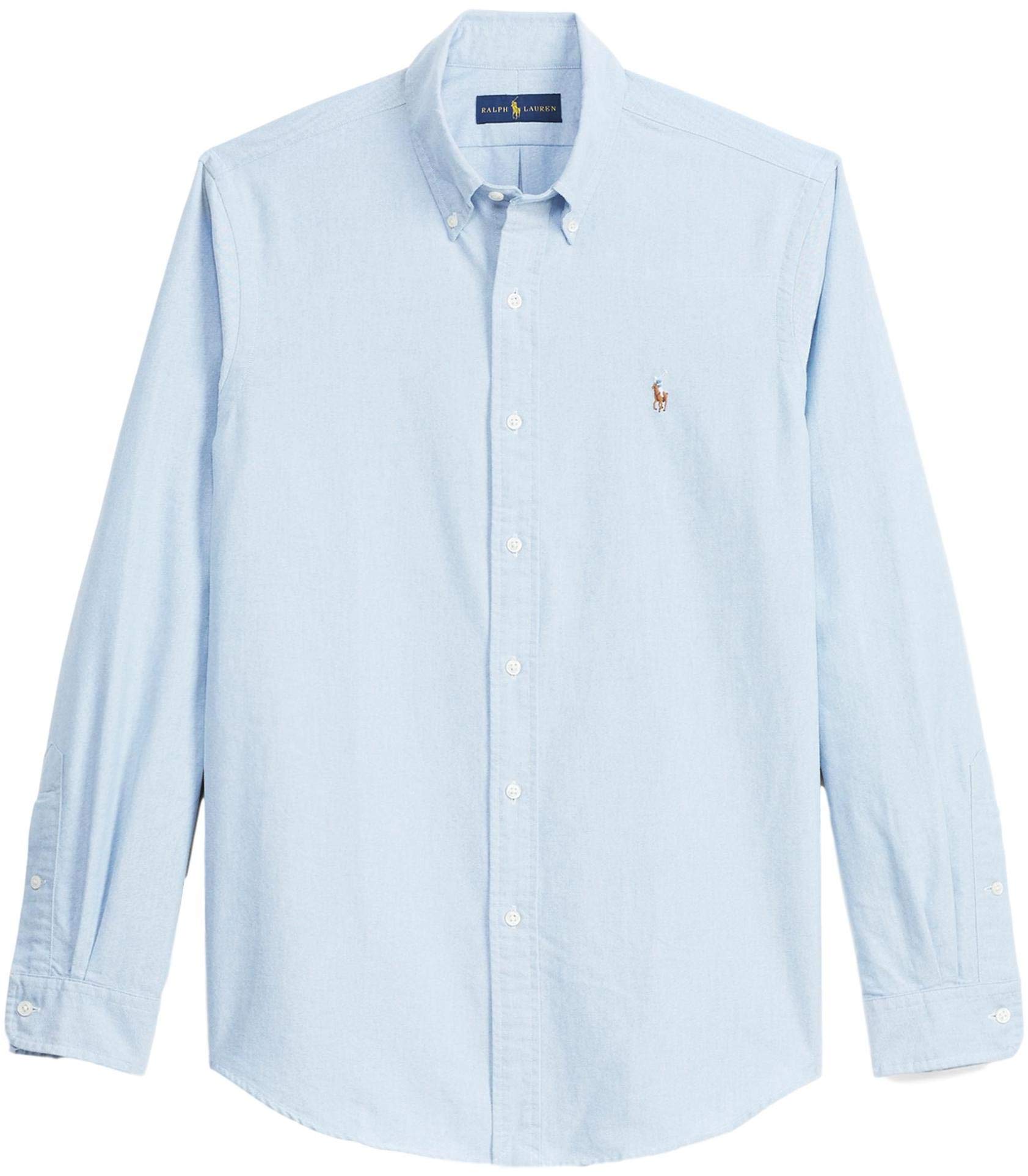 Ralph Lauren Men Solid Sport Oxford Shirt (XXL, BasicBlue)