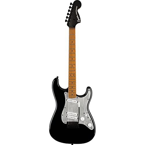 Squier Contemporary Special Stratocaster Electric Guitar, Black, Roasted Maple Fingerboard