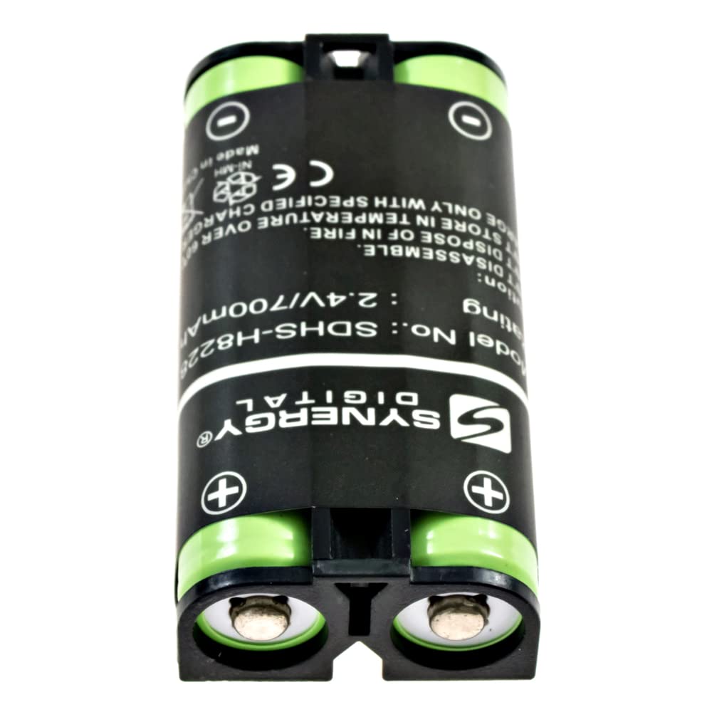 Synergy Digital Wireless Headset Battery, Compatible with Sony BP-HP800-11 Wireless Headset Battery (Ni-MH, 2.4V, 700mAh)