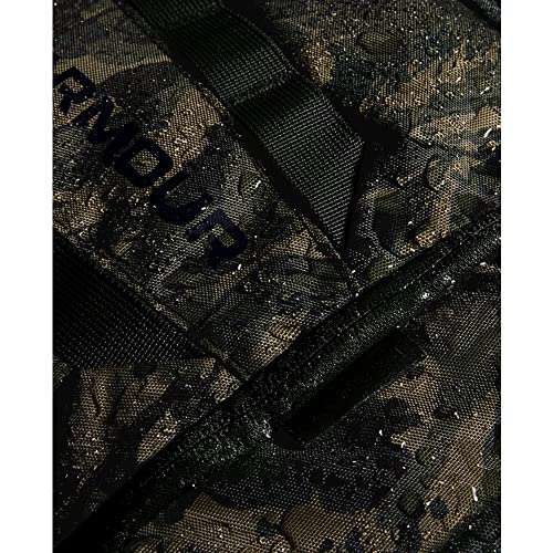 Under Armour Unisex-Adult Hustle 5.0 Backpack , Baroque Green (311)/Black , One Size Fits All