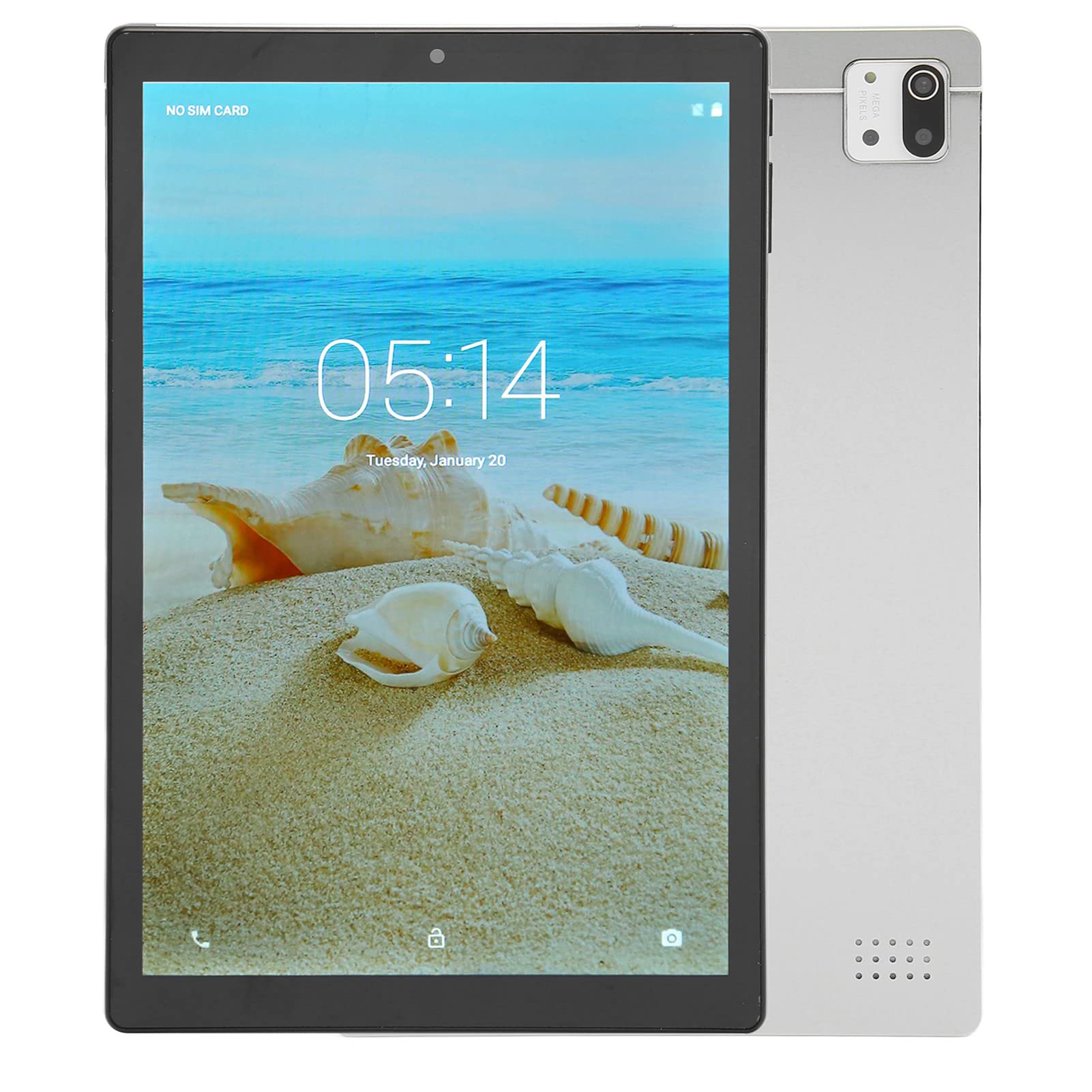 WEYI Gaming Tablet Support Call Tablet 10 Inch 100-240V 4GB 64GB Octa Core Processor for Study (US Plug)